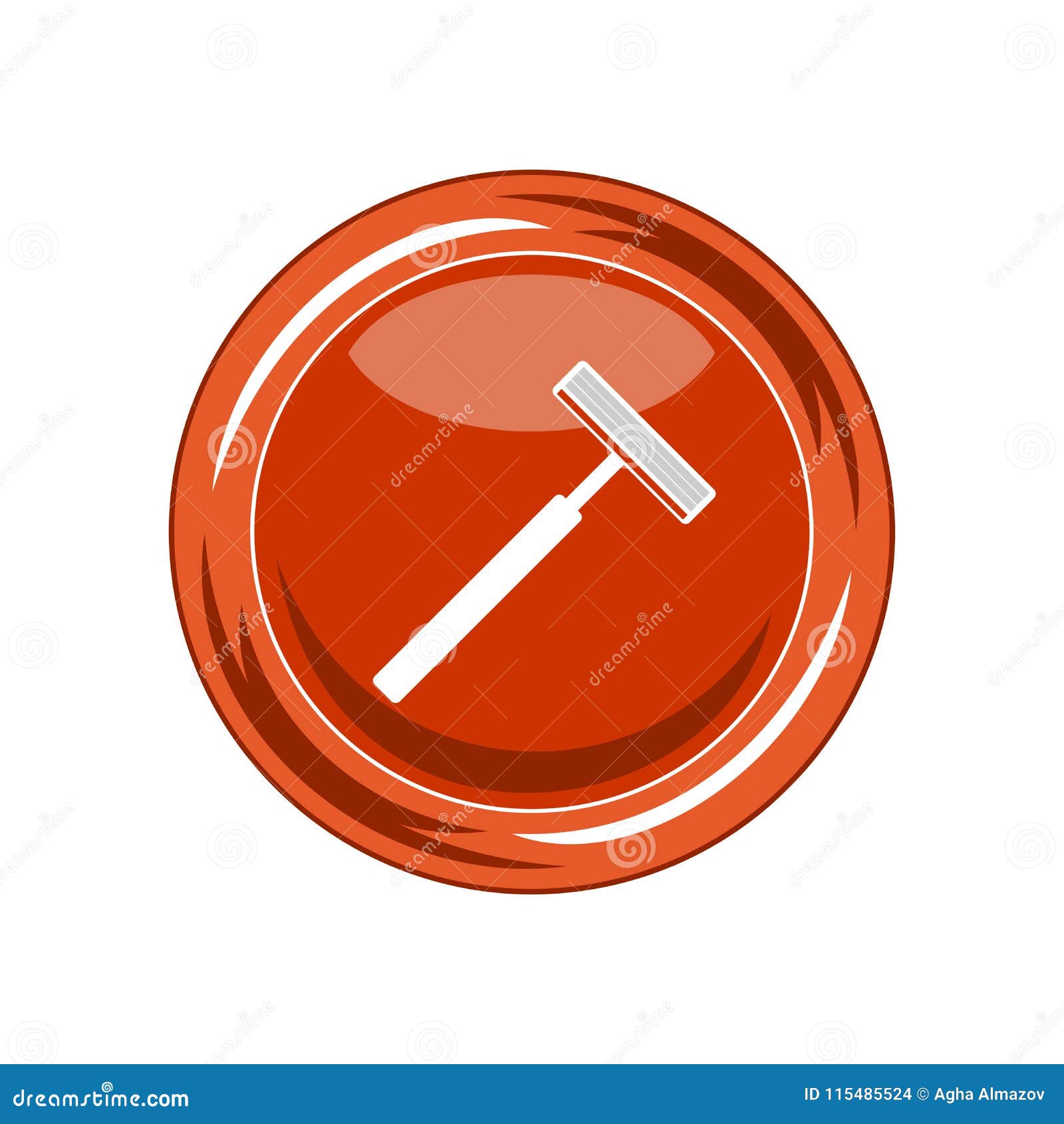Shaving machine icon stock illustration. Illustration of electric ...