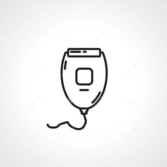 Shaving Machine Line Icon. Shaving Machine Icon Stock Vector ...