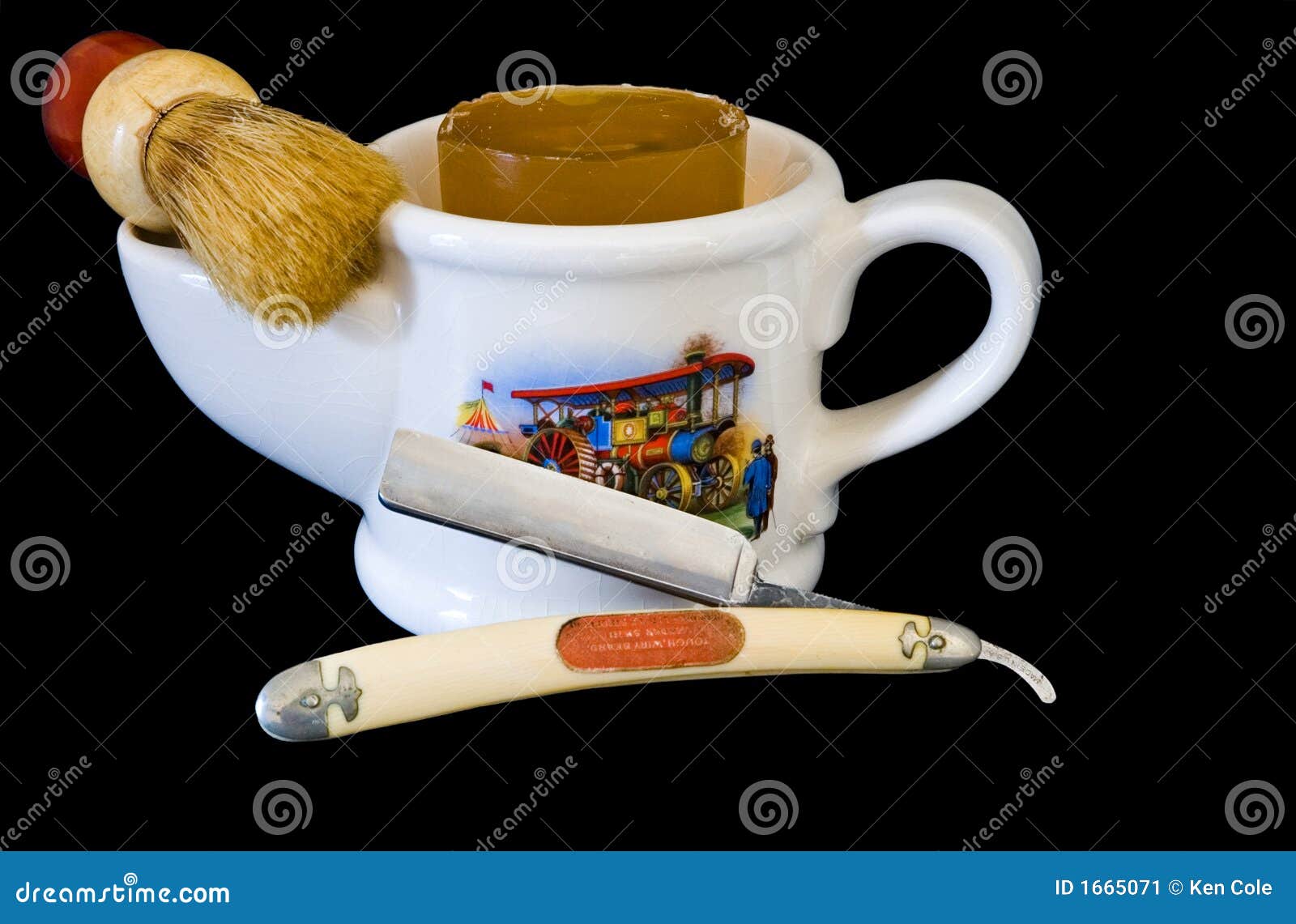 Straight Razor. Vintage Tools For Barbers, Razor, Sharpen The Blade In ...