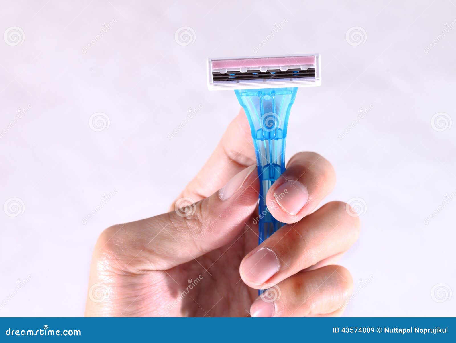 Shaving razor stock image. Image of hand, hygiene, accessory - 43574809