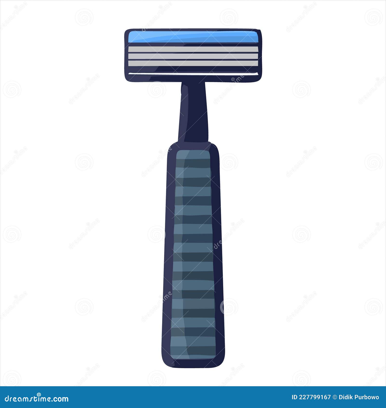 Shaving Razor Icon Isolated on White Background from Hygiene Routine ...