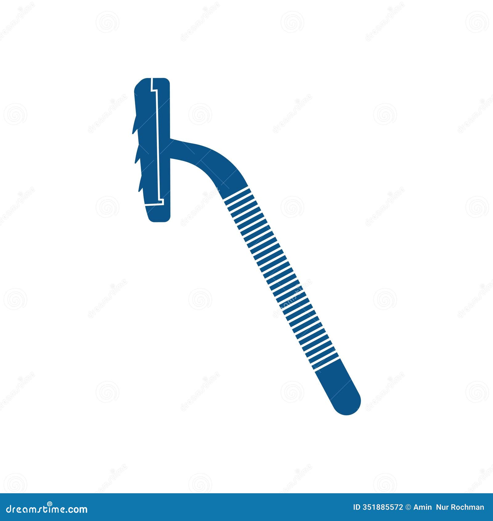 Shaving Razor Icon Logo Vector Stock Illustration - Illustration of ...