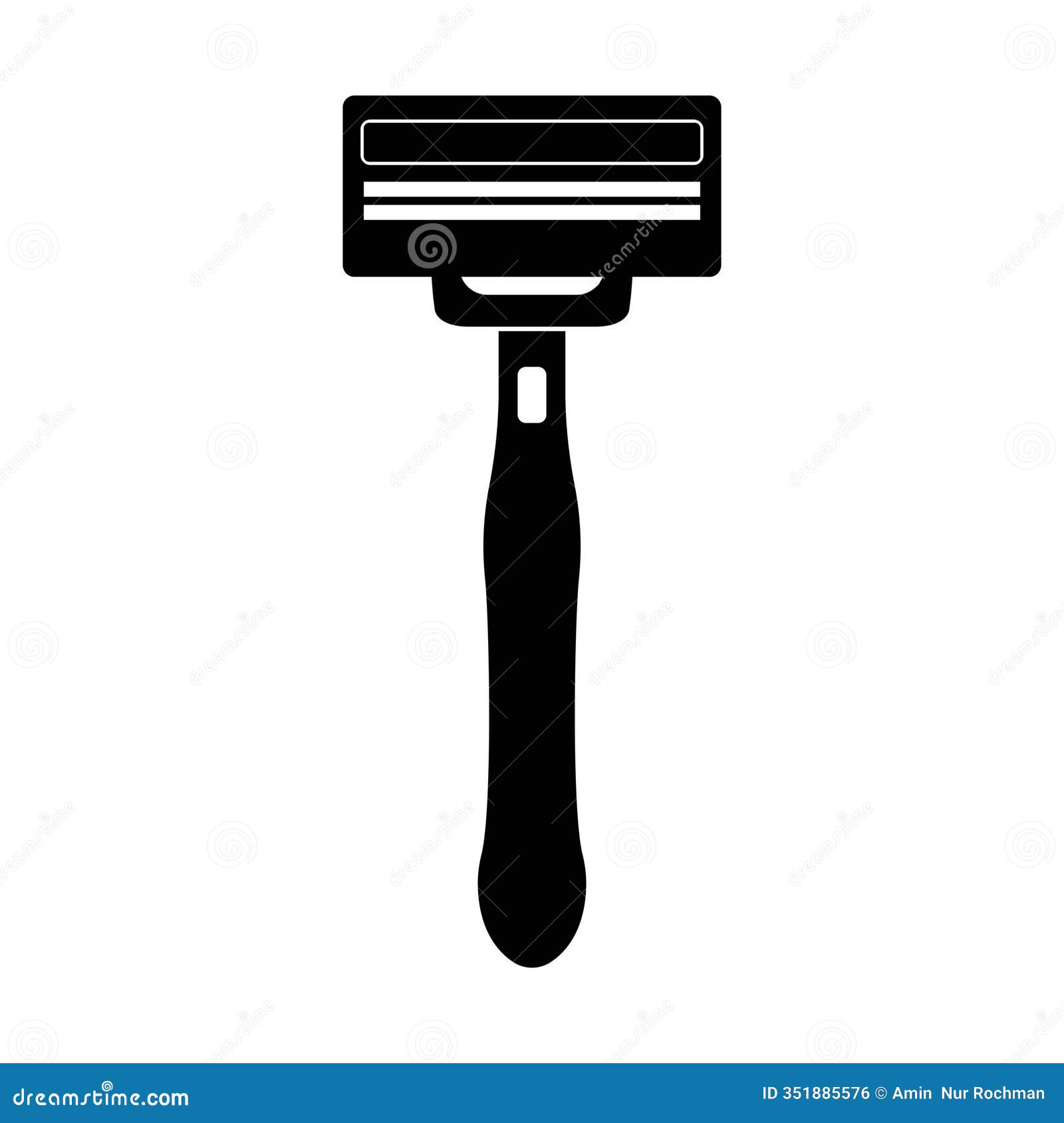 Shaving Razor Icon Logo Vector Stock Illustration - Illustration of ...