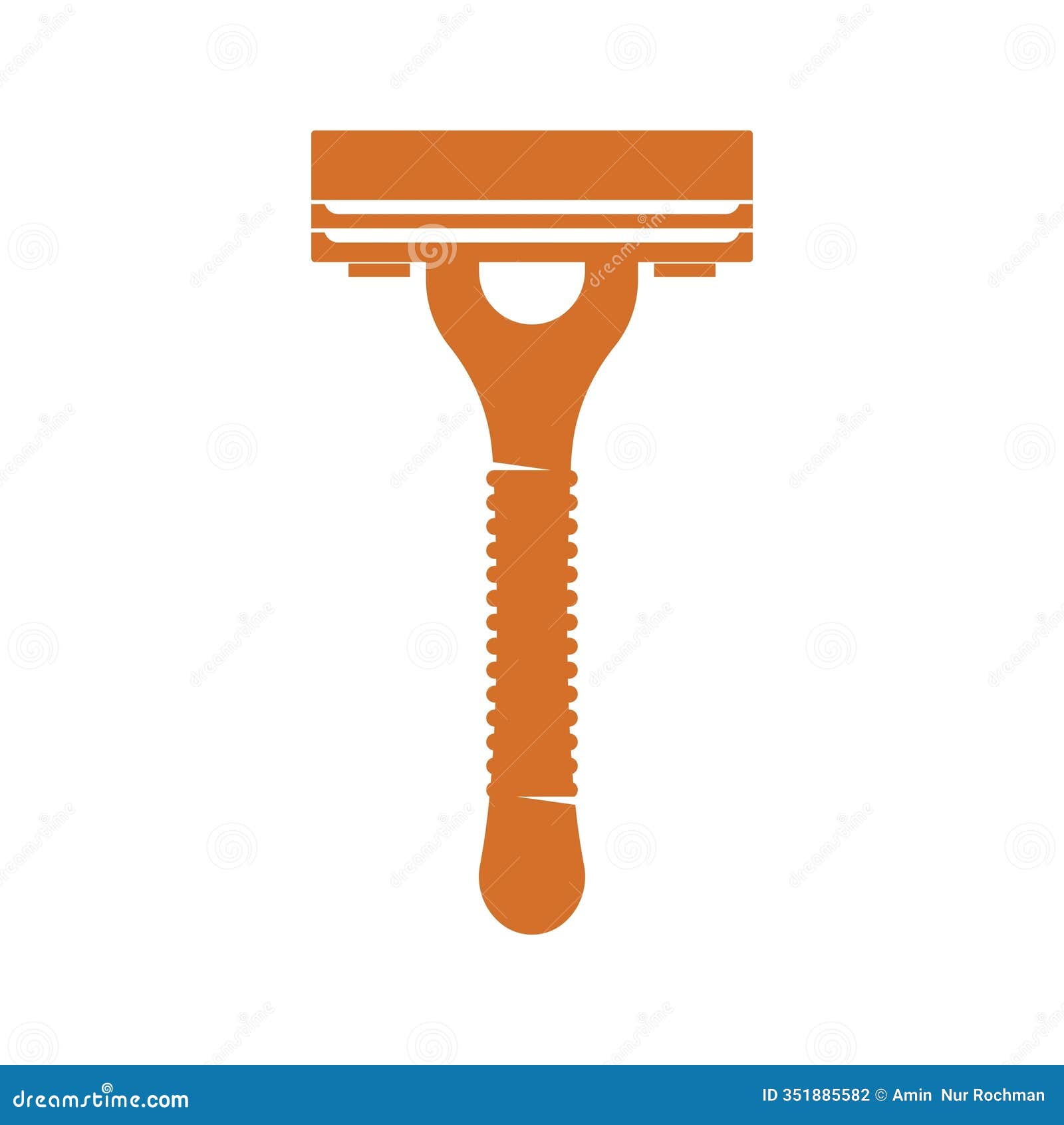 Shaving Razor Icon Logo Vector Stock Illustration - Illustration of ...