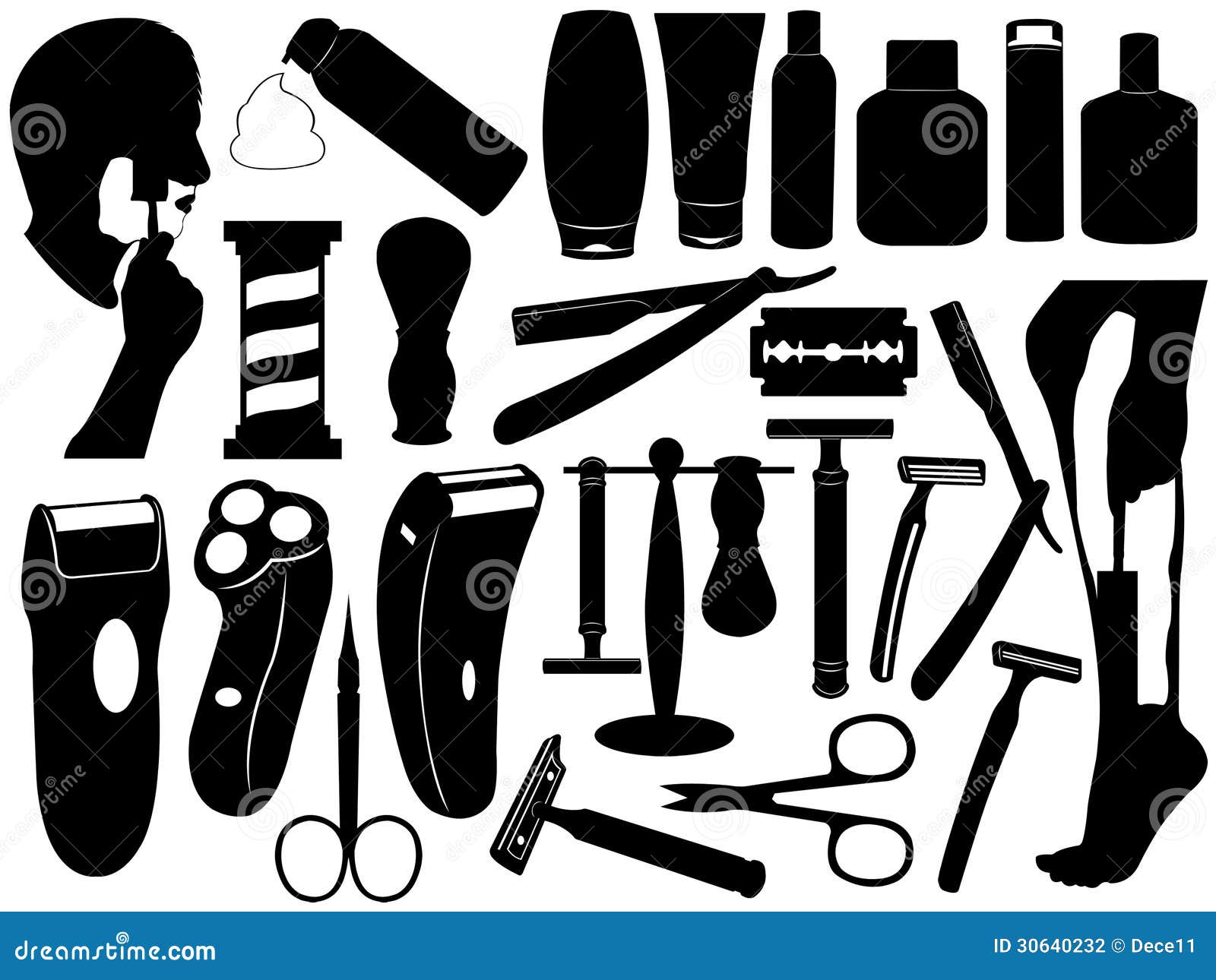 Shaving Tools Stock Photography | CartoonDealer.com #30040022