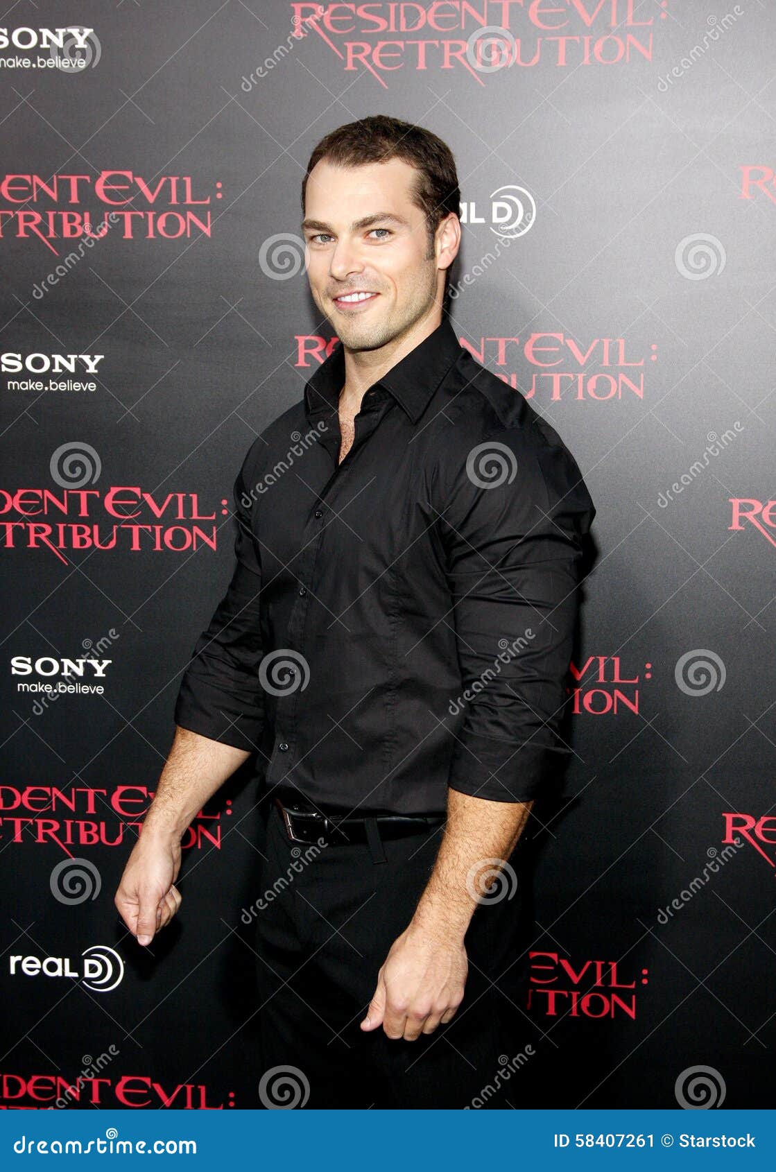 Shawn Roberts photo éditorial. Image du talent, hollywood - 58407261