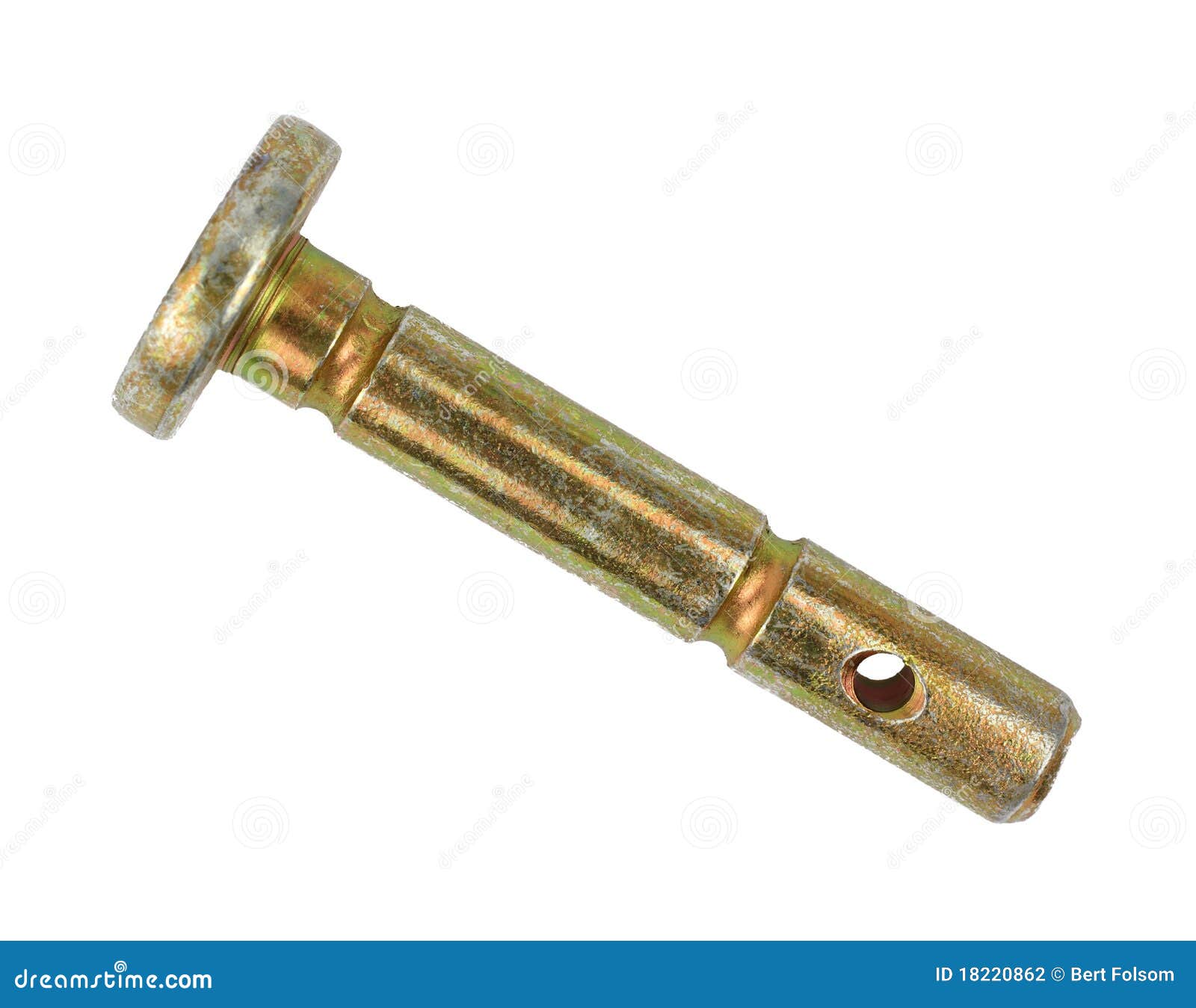 Shear pin stock photo. Image of shear, machined, head - 18220862