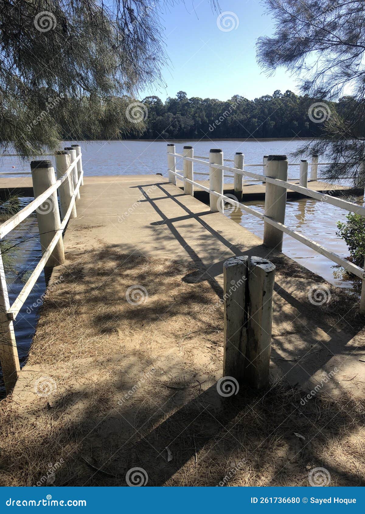 Shearer Park Wharf stock photo. Image of photograph - 261736680