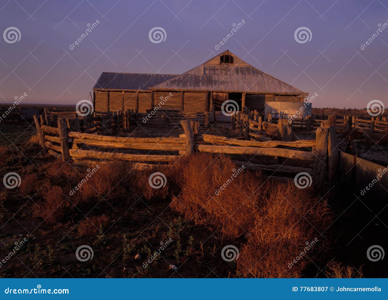 Shearing shed stock image. Image of national, park, desert - 77683807