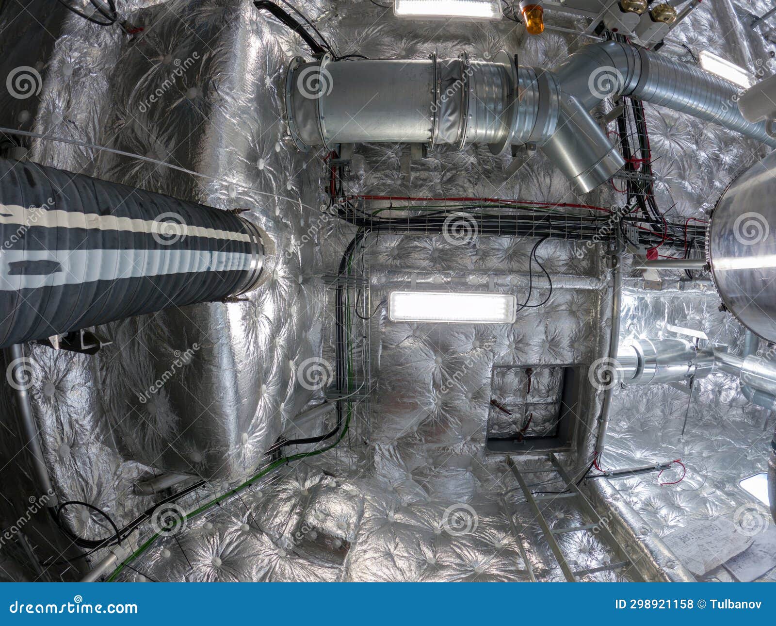 Sheathing of the Engine Room on a Ship Stock Photo - Image of engine ...