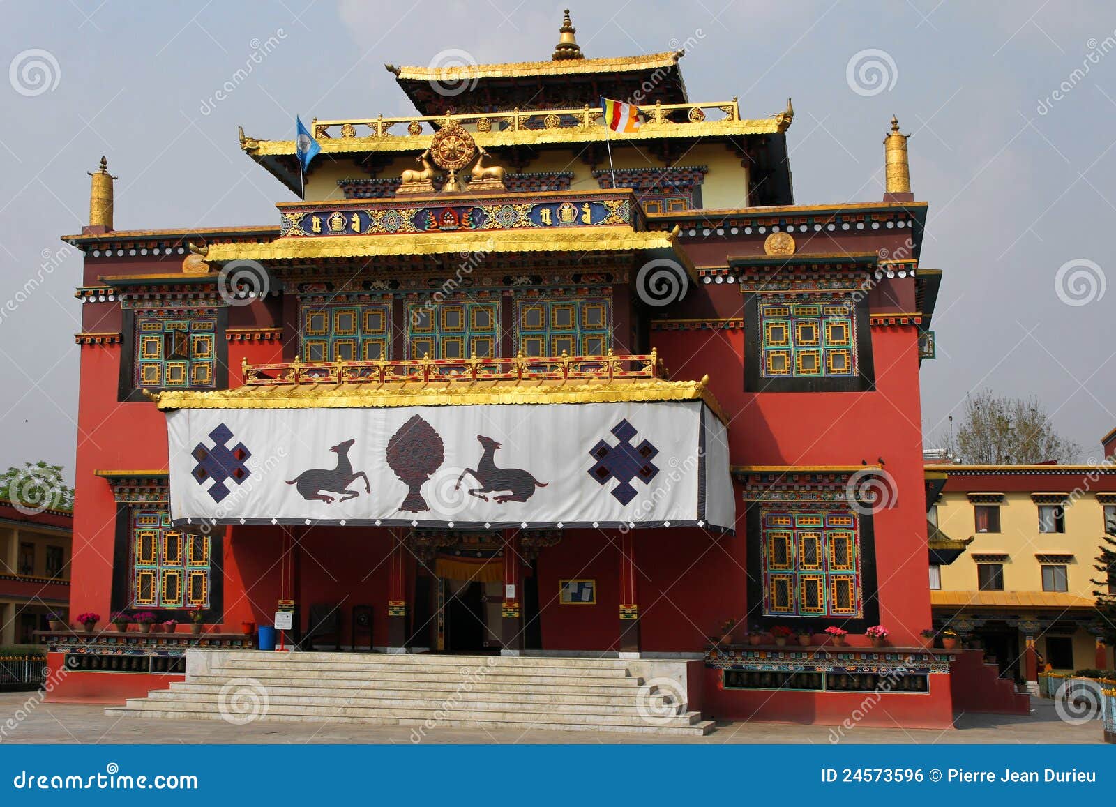 Shechen monastery stock photo. Image of shechen, monk - 24573596