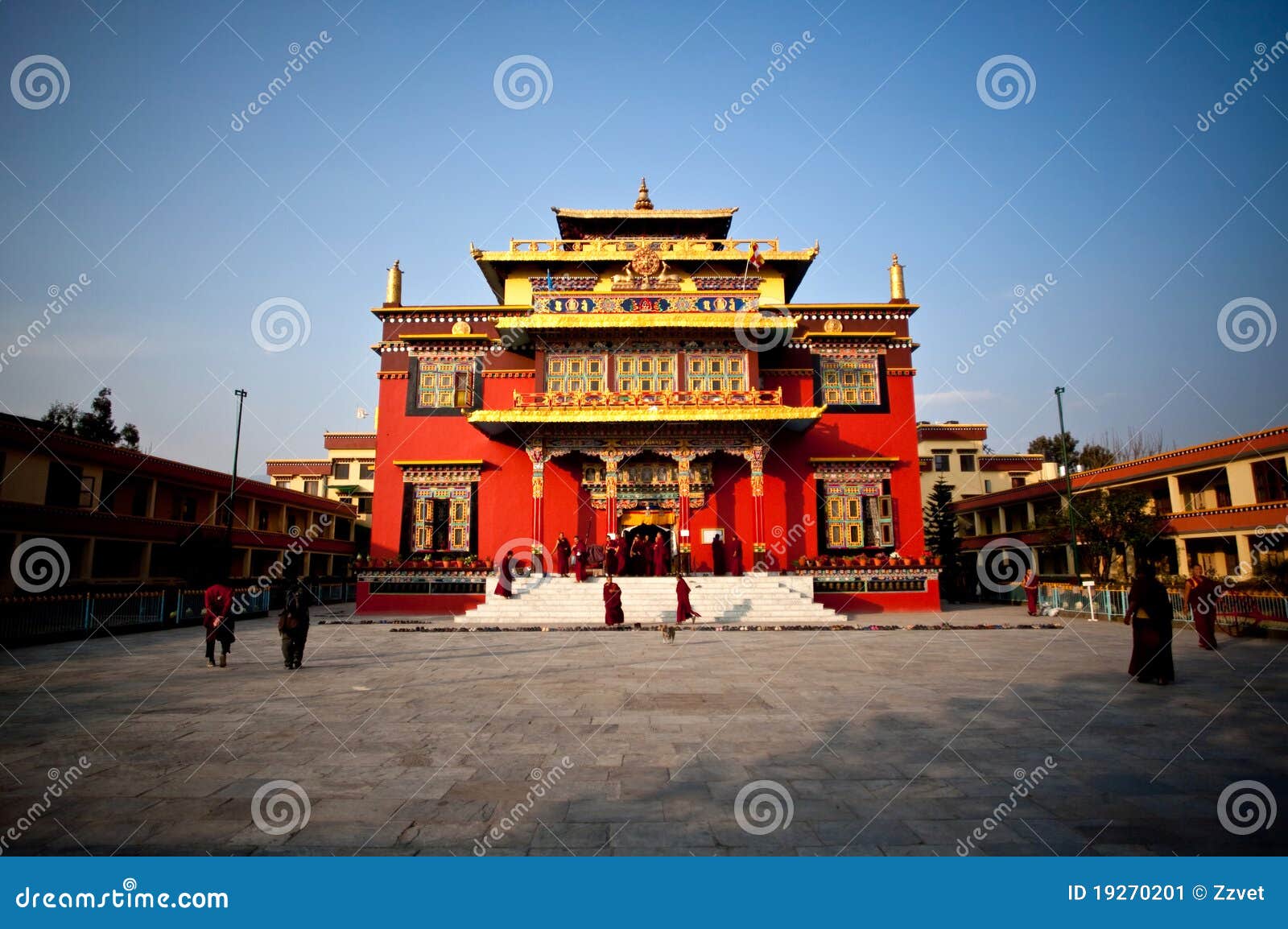 Shechen Monastery in Nepal editorial photo. Image of look - 19270201