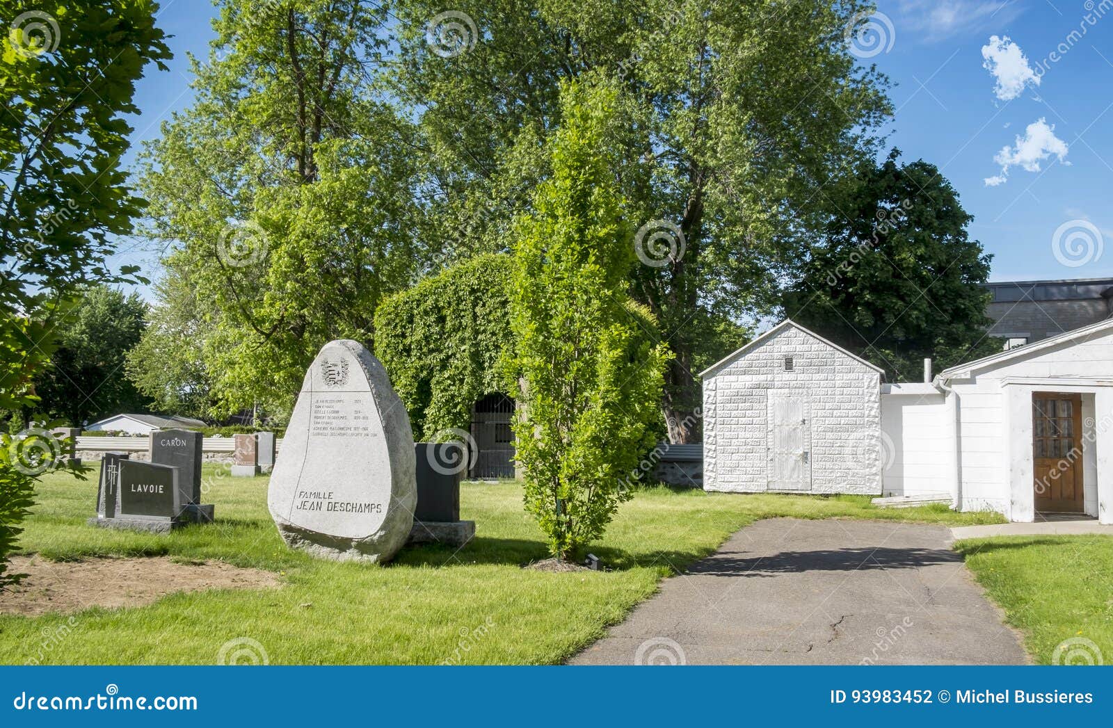 Shed in a cimetery stock photo. Image of blessed, peace - 93983452