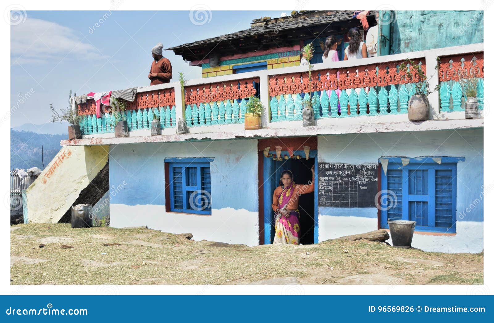 A shed editorial photo. Image of rashan, shop, uttrakhand - 96569826