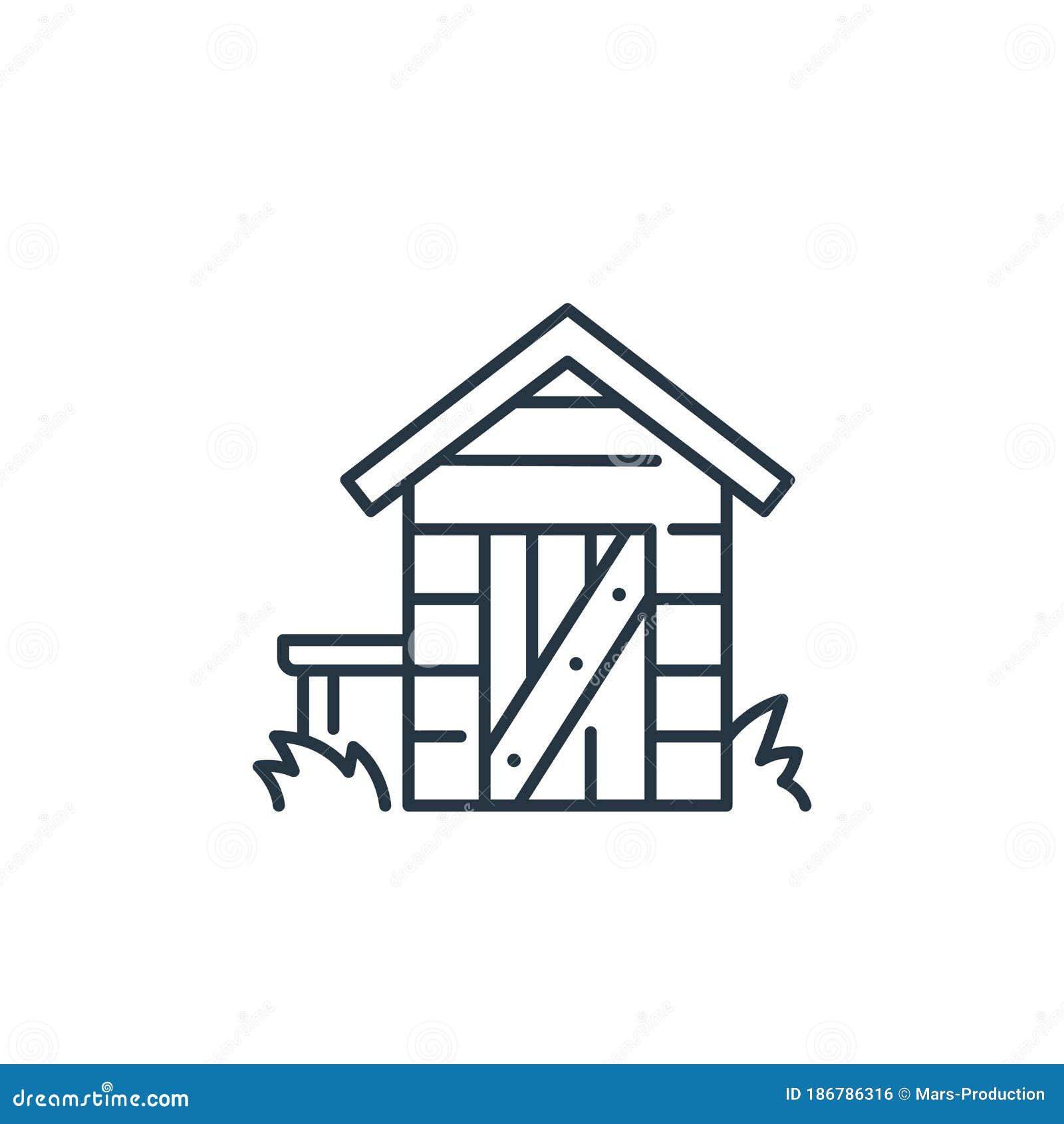 Shed Vector Icon. Shed Editable Stroke. Shed Linear Symbol for Use on ... Shed Vector Icon. Shed Editable Stroke. Shed Linear Symbol for Use on ...