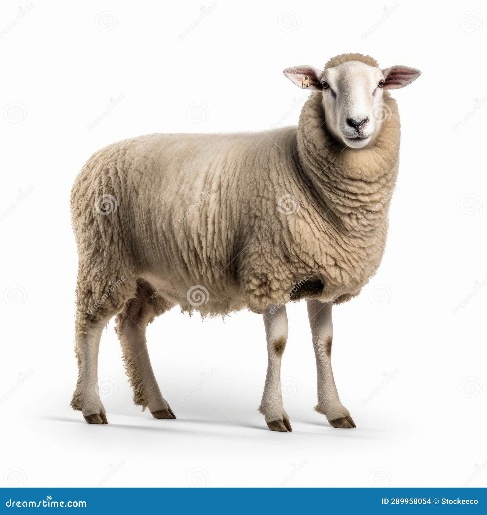 Professional Sheep Photo in Kodak Vision3 200t Style - Realistic ...