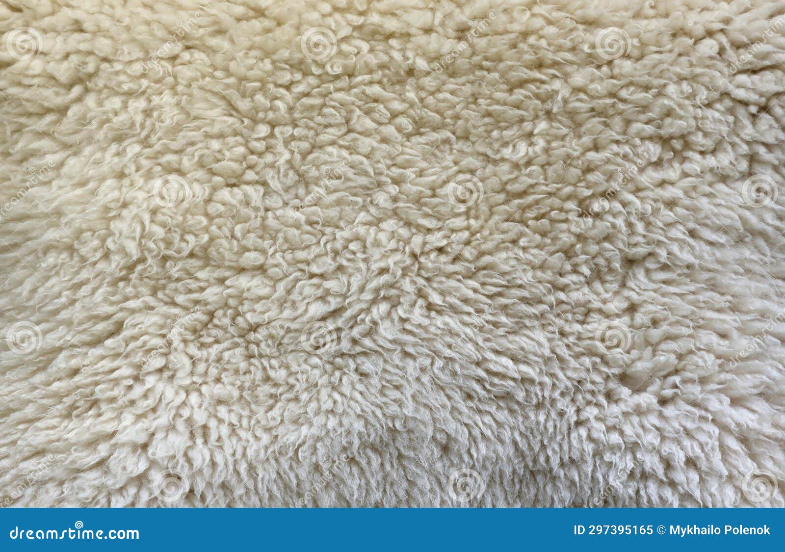 Sheep Fur Texture, White or Gray Animal Patterns for Nature Background ...