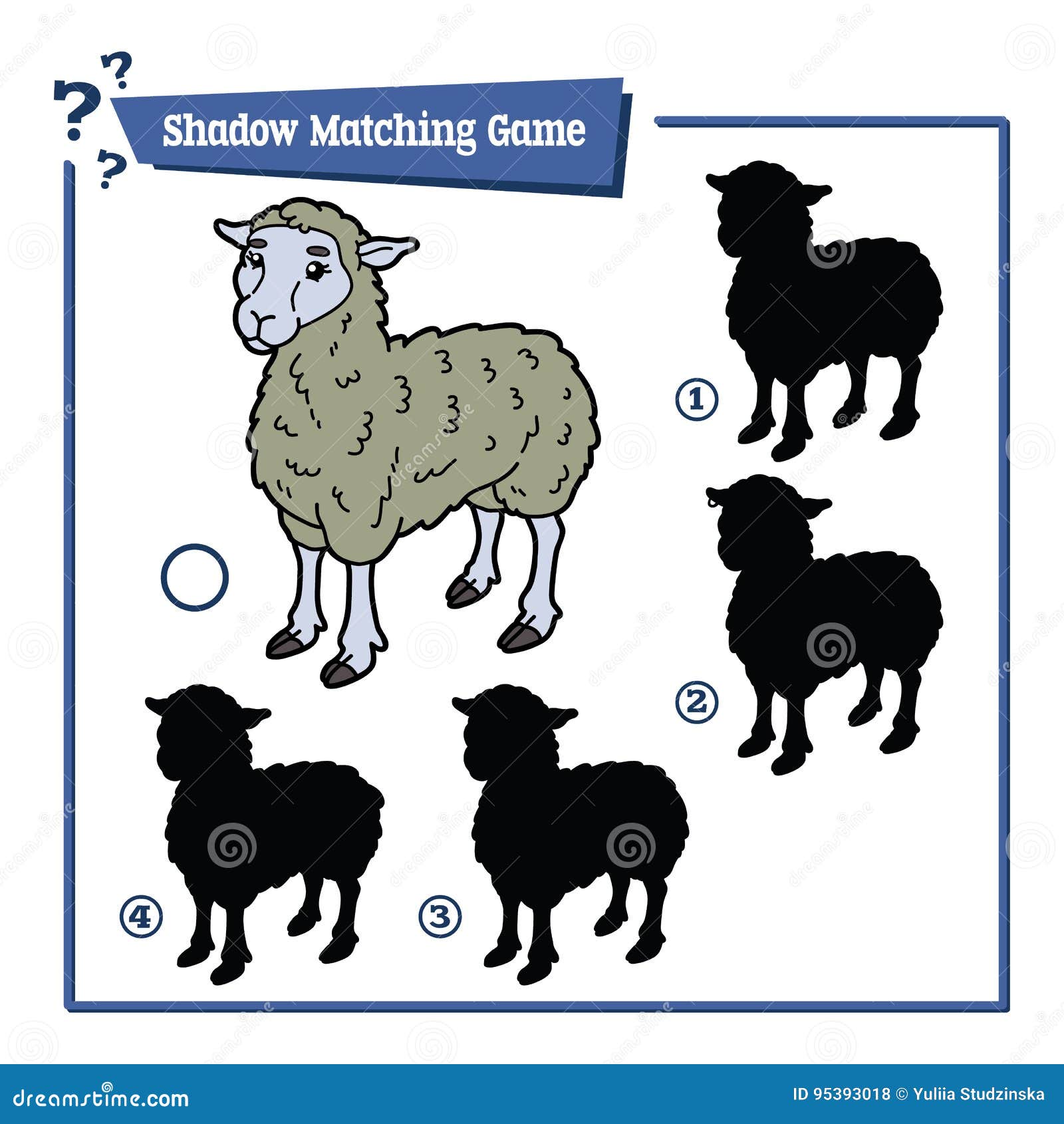 Sheep. Dot To Dot Game. Connect The Dots By Numbers To Draw The Lamb ...