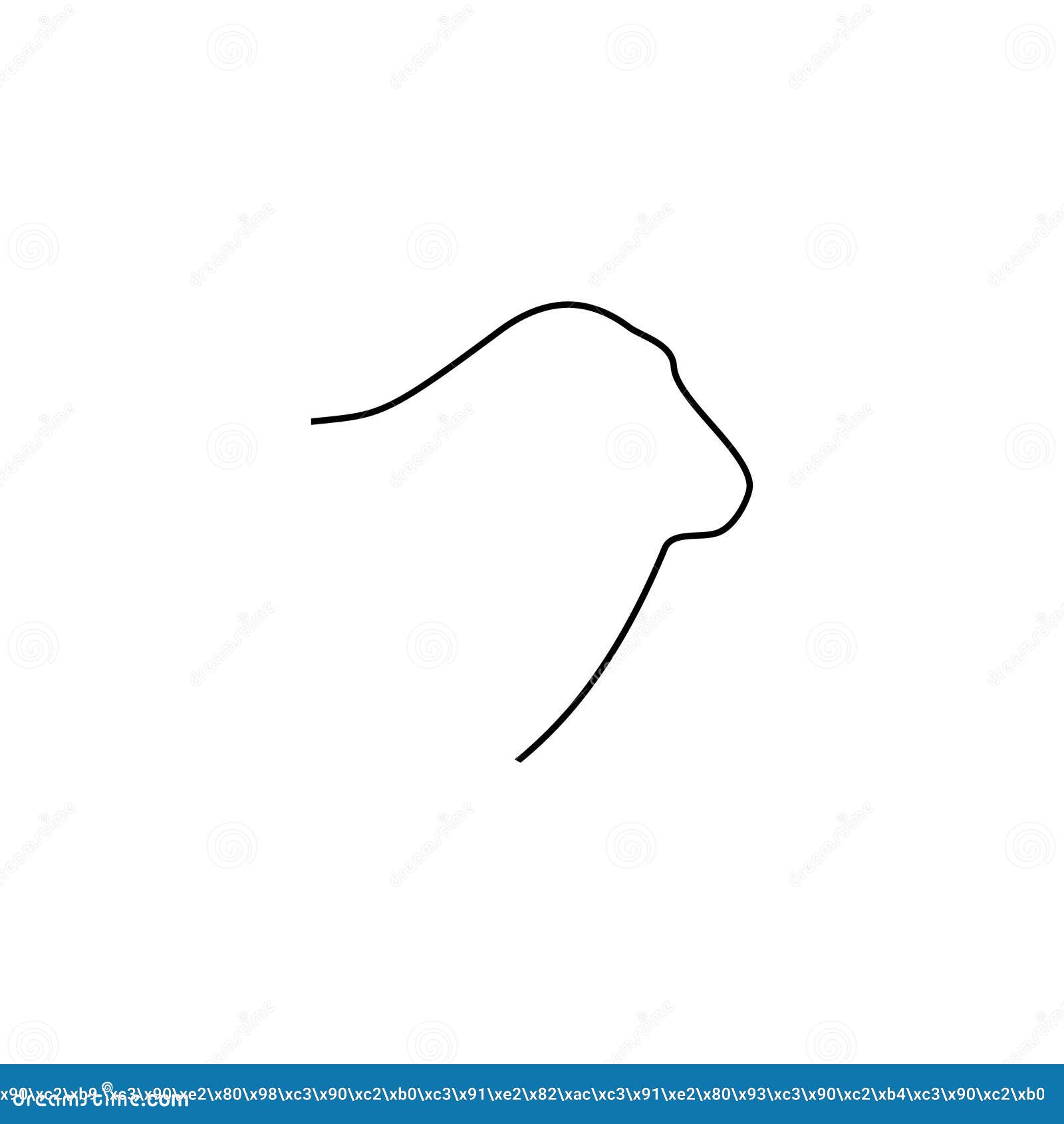Animal Continuous Line Drawing Vector Illustration With Elephant, Lion ...