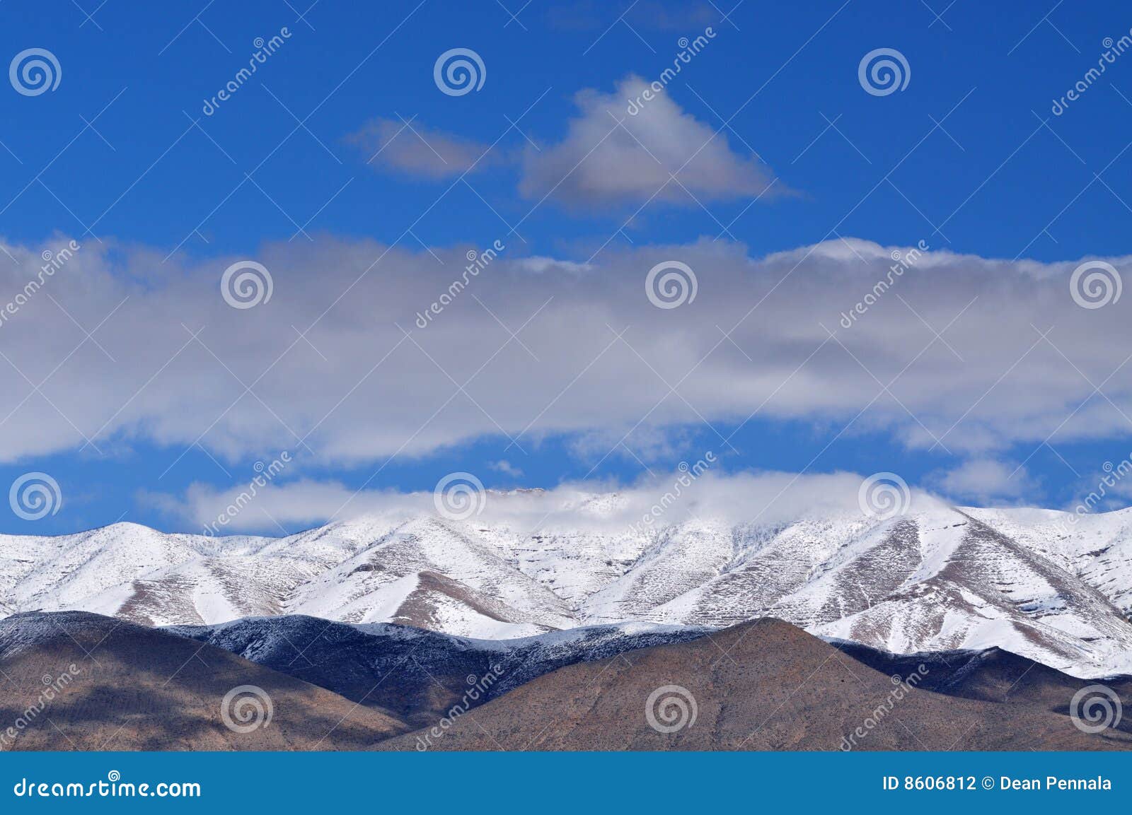 Sheep Mountains stock photo. Image of winter, nevada, vegas - 8606812