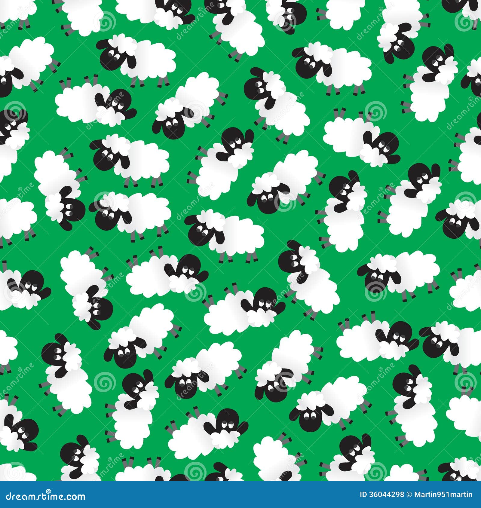 Sheep pattern eps10 stock vector. Illustration of white - 36044298