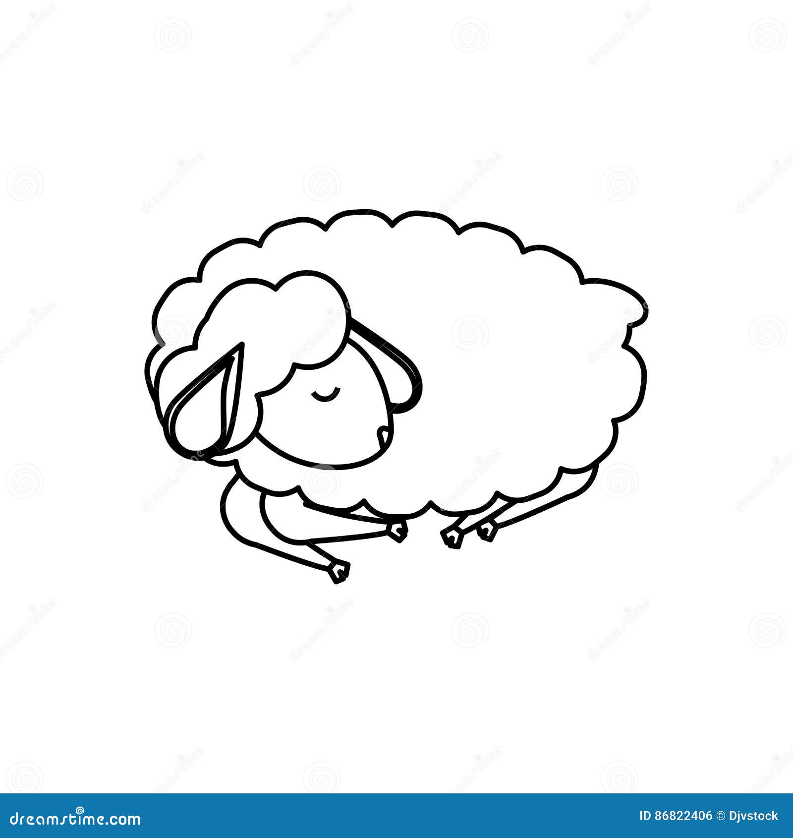 Sleeping Sheep