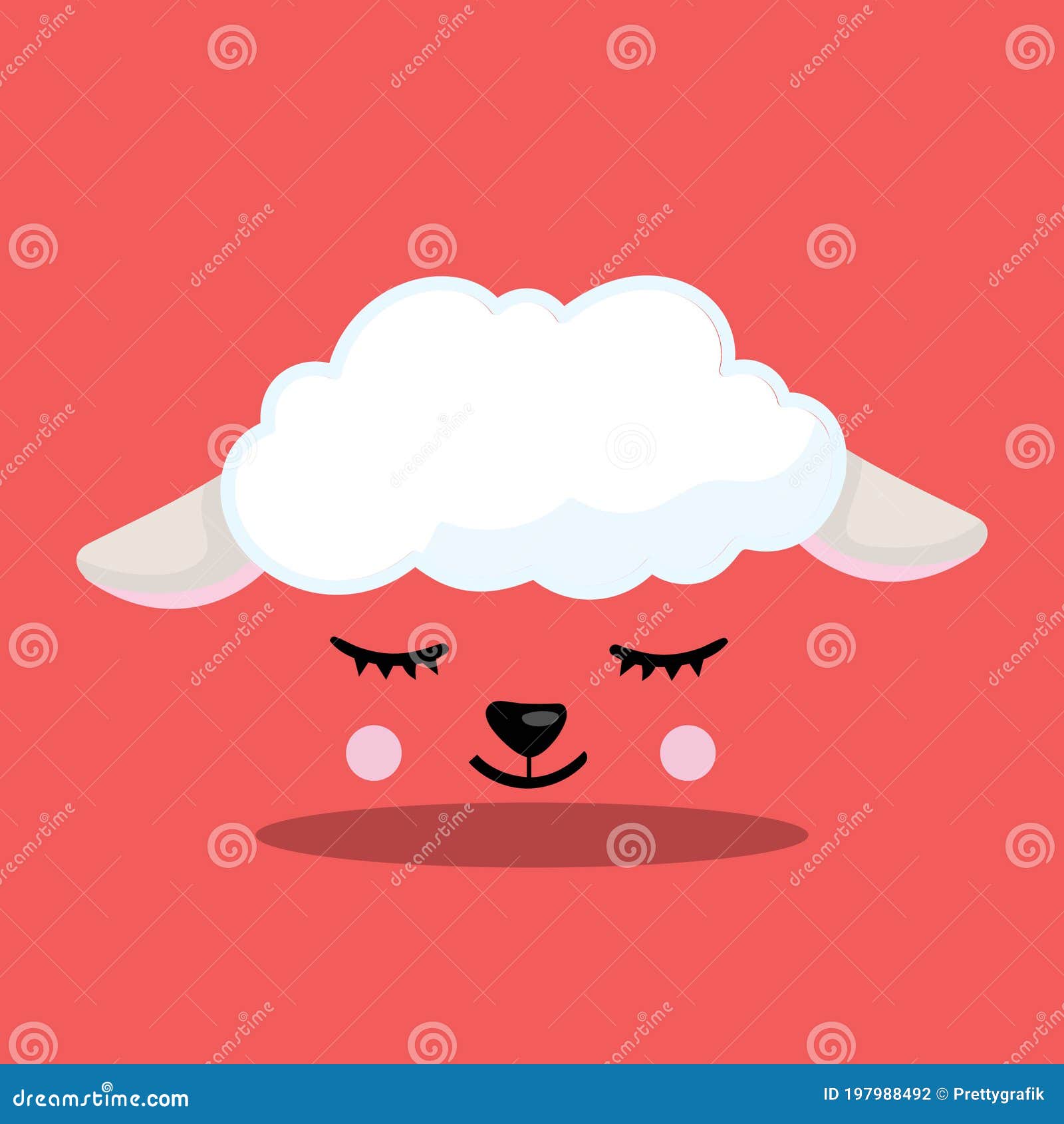 Smiley Sheep In Pixel Art Style Image. Royalty-Free Stock Photo ...