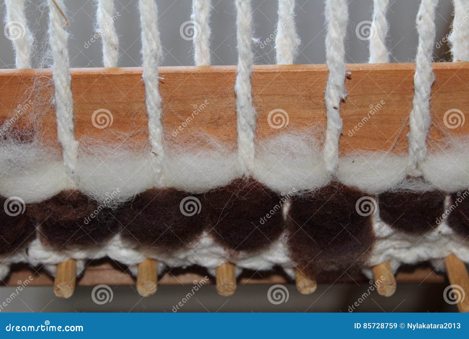 Sheep Wool Roving stock image. Image of roving, weaving - 85728759