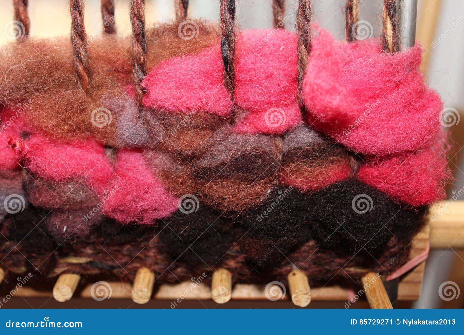 Sheep wool weaving stock image. Image of design, locks - 85729271