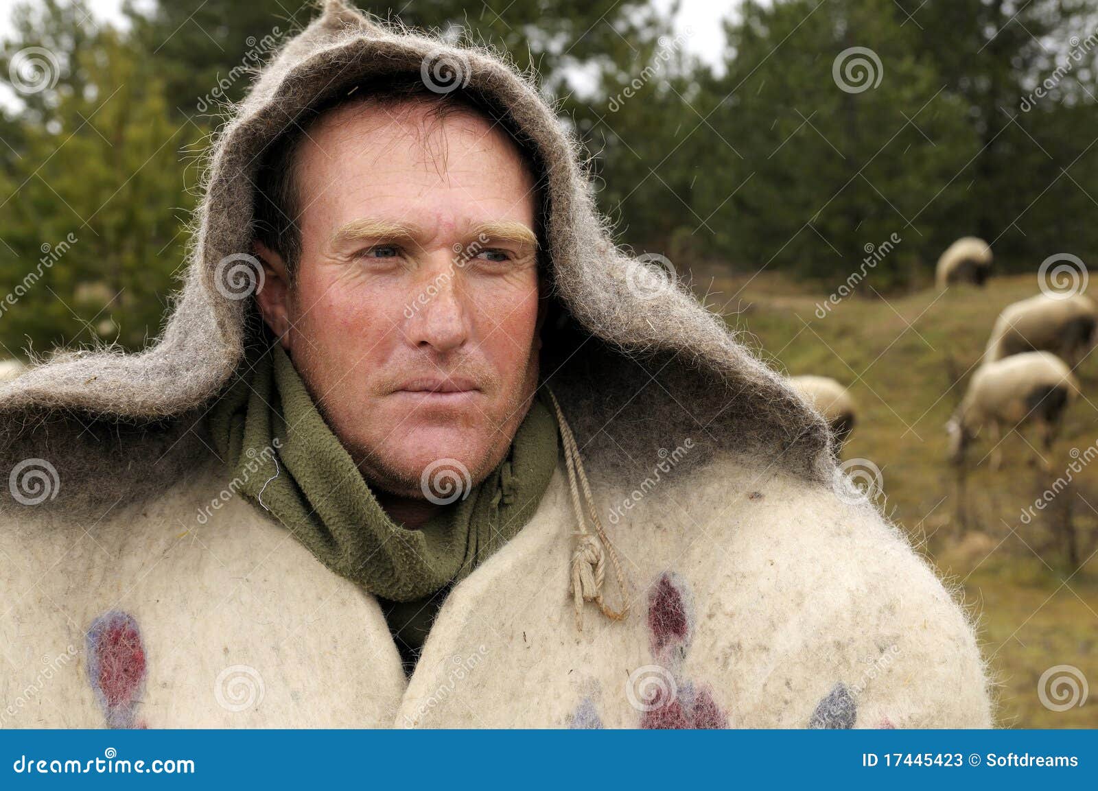 Sheepman And Sheep Editorial Photo | CartoonDealer.com #17842415