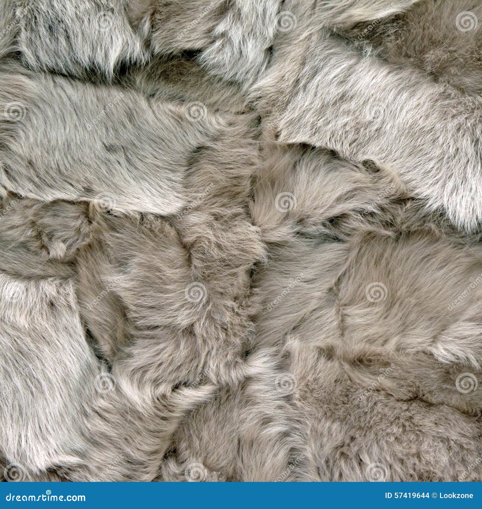Sheepskin Patchwork. stock photo. Image of mixed, random - 57419644