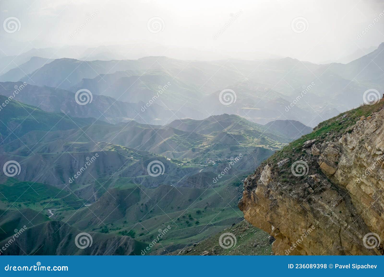 Sheer Cliff of the Mountain Range at Sunset Stock Photo - Image of ...
