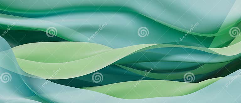 Sheer Green and Blue Curtain with Undulating Folds. Fabric Rippling in ... Sheer Green and Blue Curtain with Undulating Folds. Fabric Rippling in ...