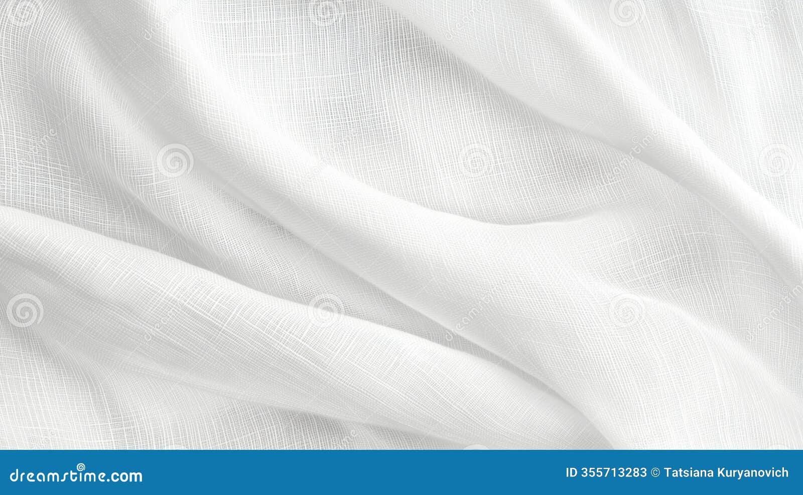 Sheer White Fabric Texture, Soft, Delicate, Light, and Flowing with an ...