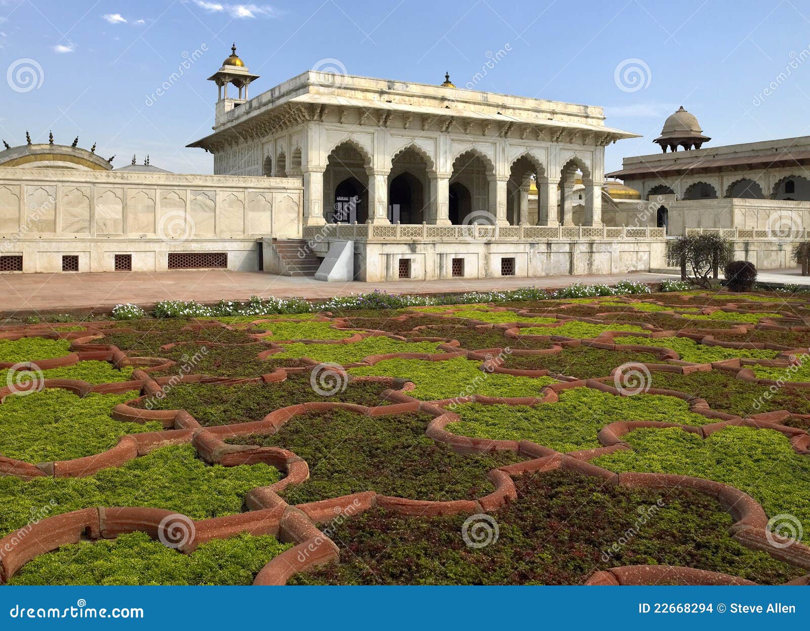 Sheesh Mahal - Rotes Fort - Agra - Indien Stockfoto - Bild von fort ...
