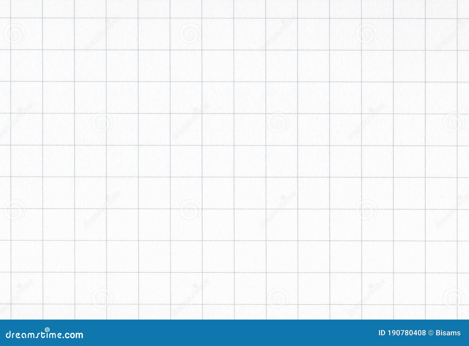 Sheet Of Blank White Notebook Grid Paper Background. Royalty-Free Stock ...