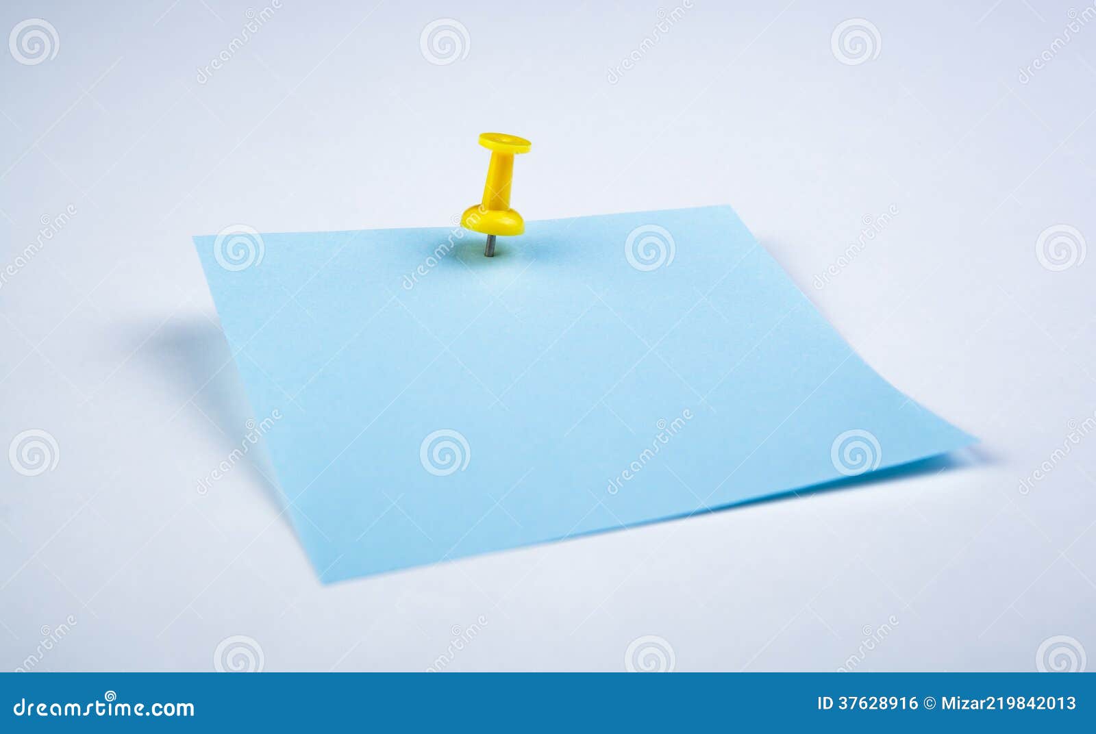 Sheet of Blue Paper Witn Push Pin Stock Photo - Image of closeup, point ... Sheet of Blue Paper Witn Push Pin Stock Photo - Image of closeup, point ...