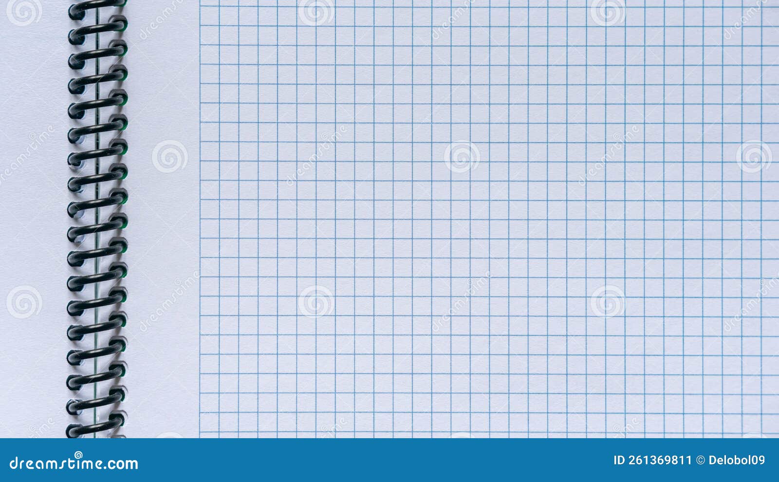 Sheet in a Box in a Notebook, Background. Stock Image - Image of ...