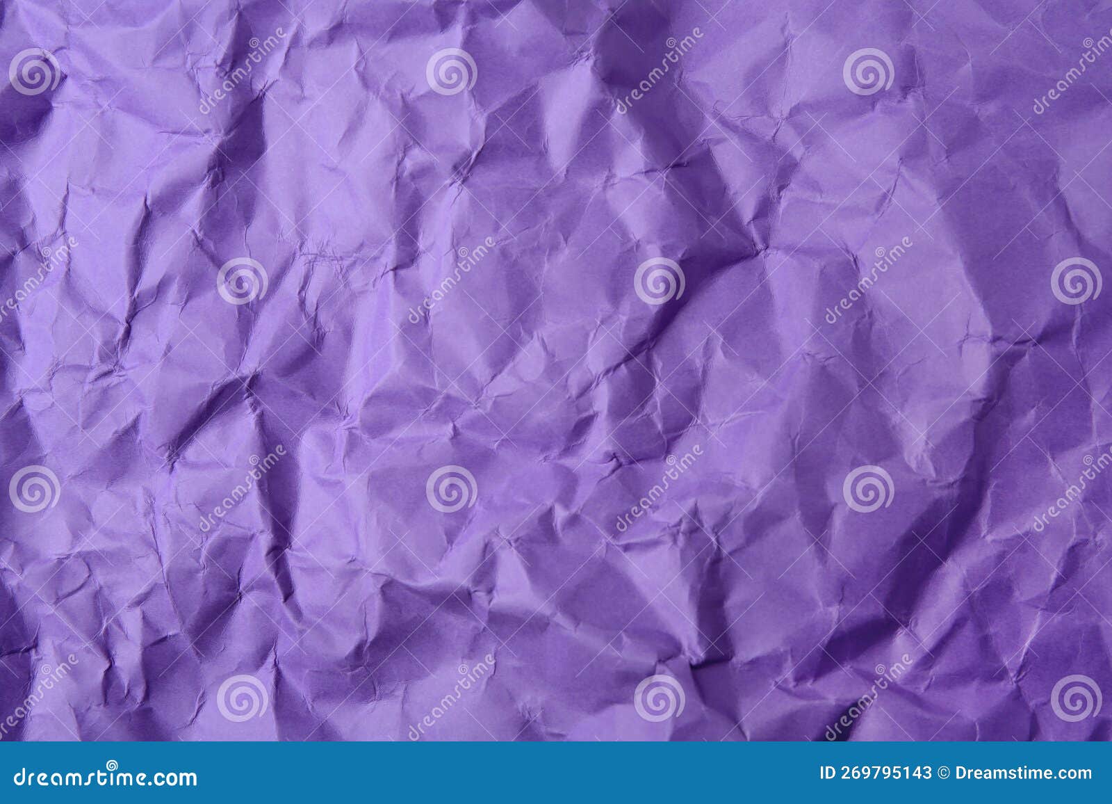 Sheet of Crumpled Violet Paper As Background, Top View Stock Image ...