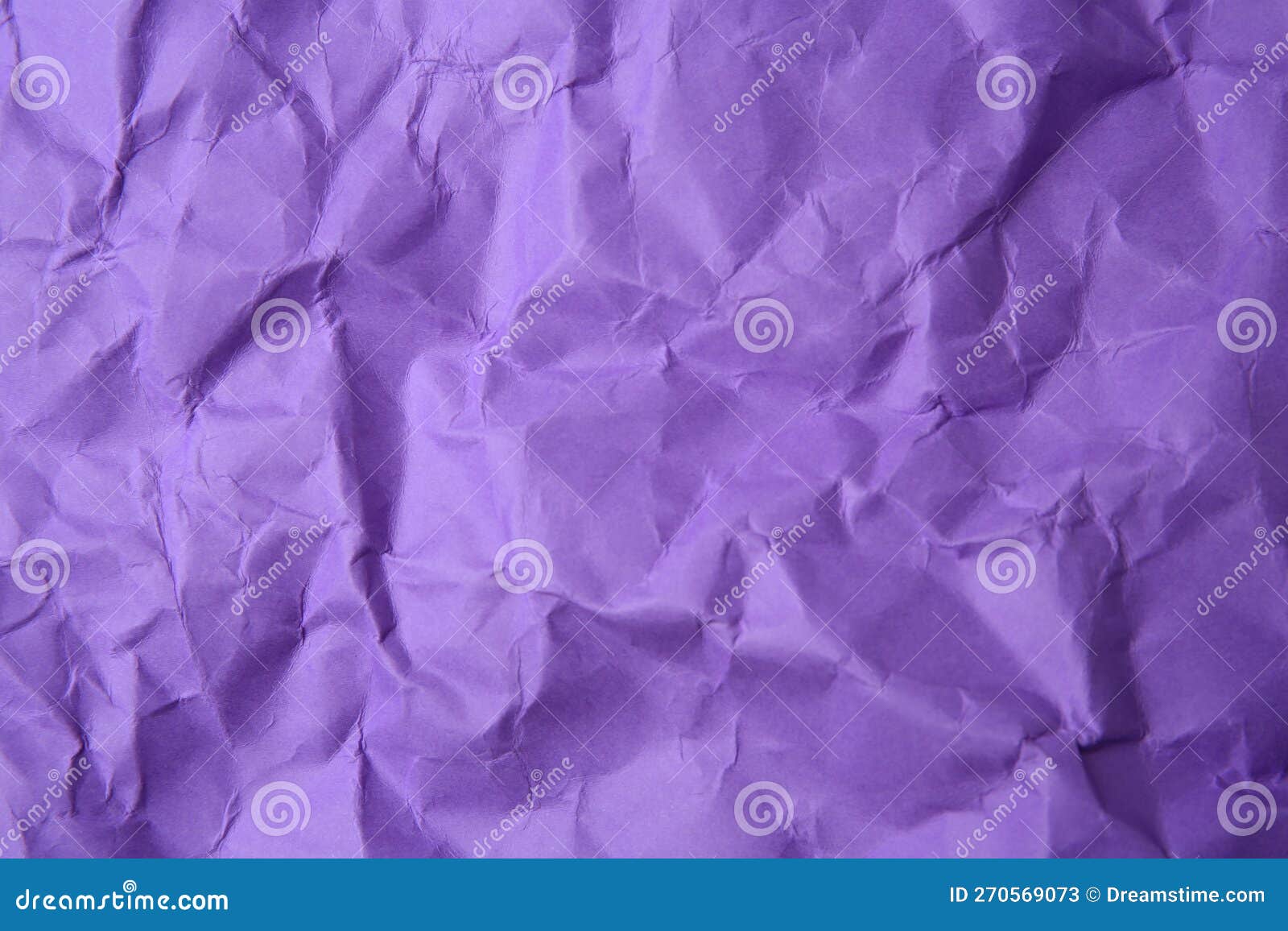 Sheet of Crumpled Violet Paper As Background, Top View Stock Image ...