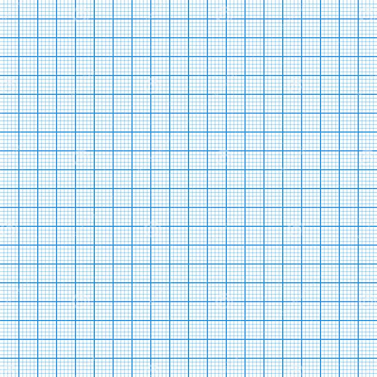 Sheet of Graph Paper with Grid. Millimeter Paper Texture, Geometric ...