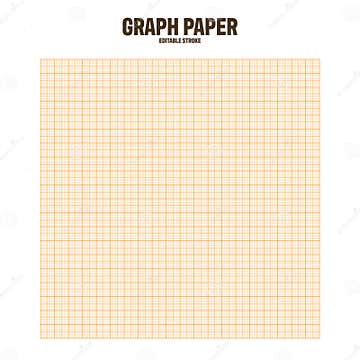 Sheet of Graph Paper with Grid. Millimeter Paper Texture, Geometric ...