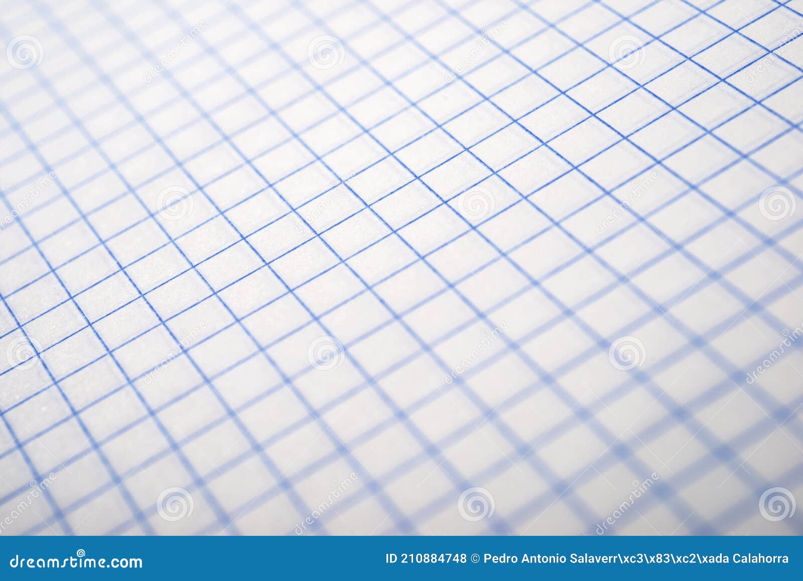 Sheet of graph paper stock photo. Image of closeup, graph - 210884748