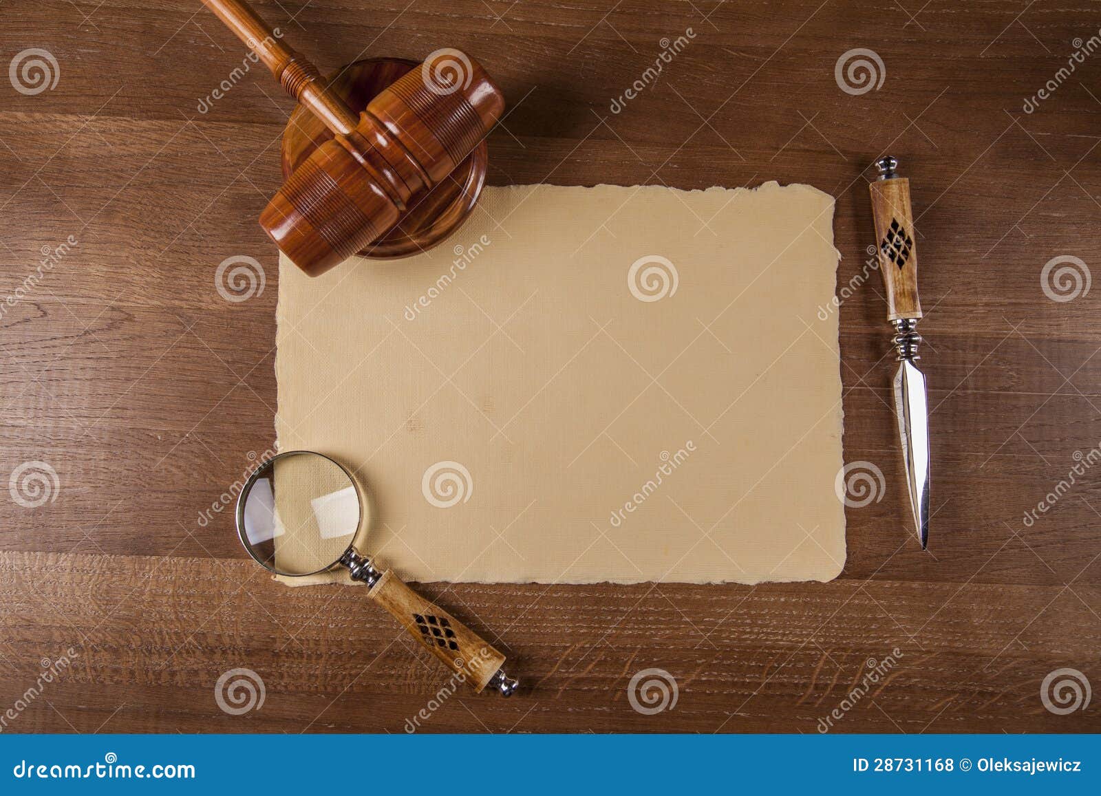 Sheet of Handmade Paper on Wooden Table Stock Photo - Image of truth ...