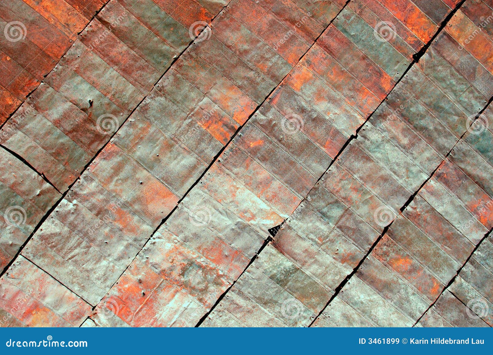 Sheet Metal stock image. Image of metal, siding, wall - 3461899