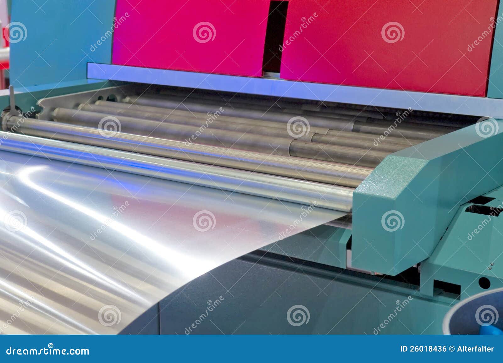 Sheet metal forming stock photo. Image of gloss, metal - 26018436
