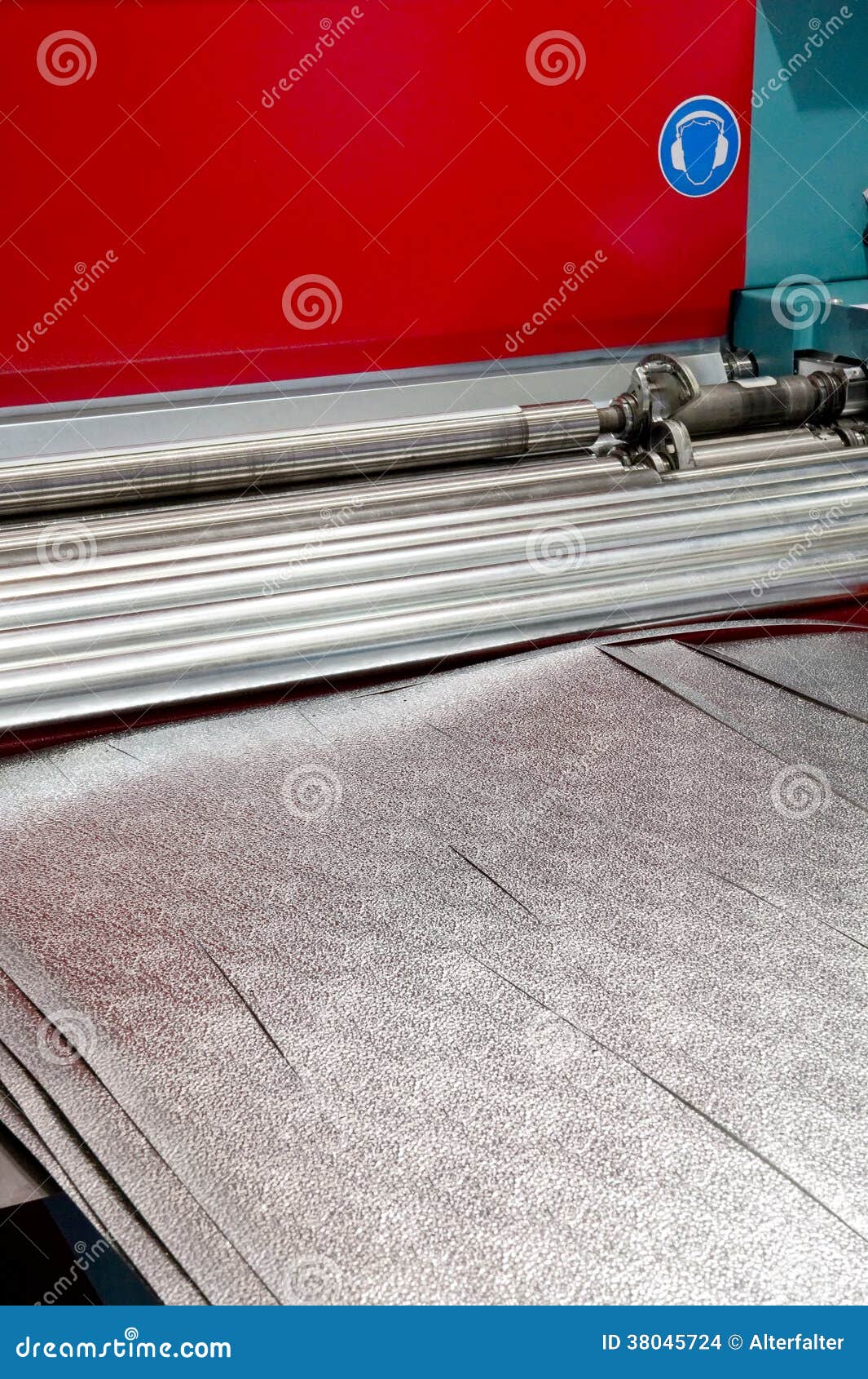 Sheet metal forming stock photo. Image of sheen, industry - 38045724