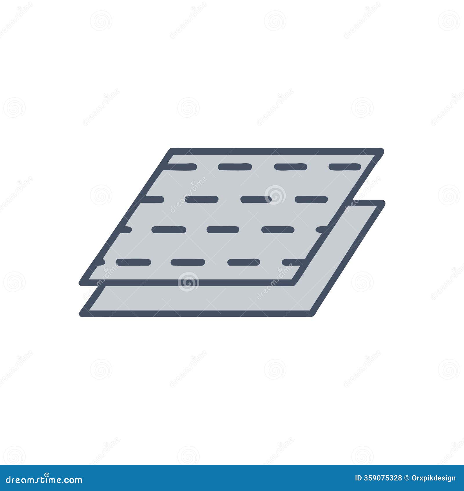 Sheet Metal Icon for Construction Stock Illustration - Illustration of ...