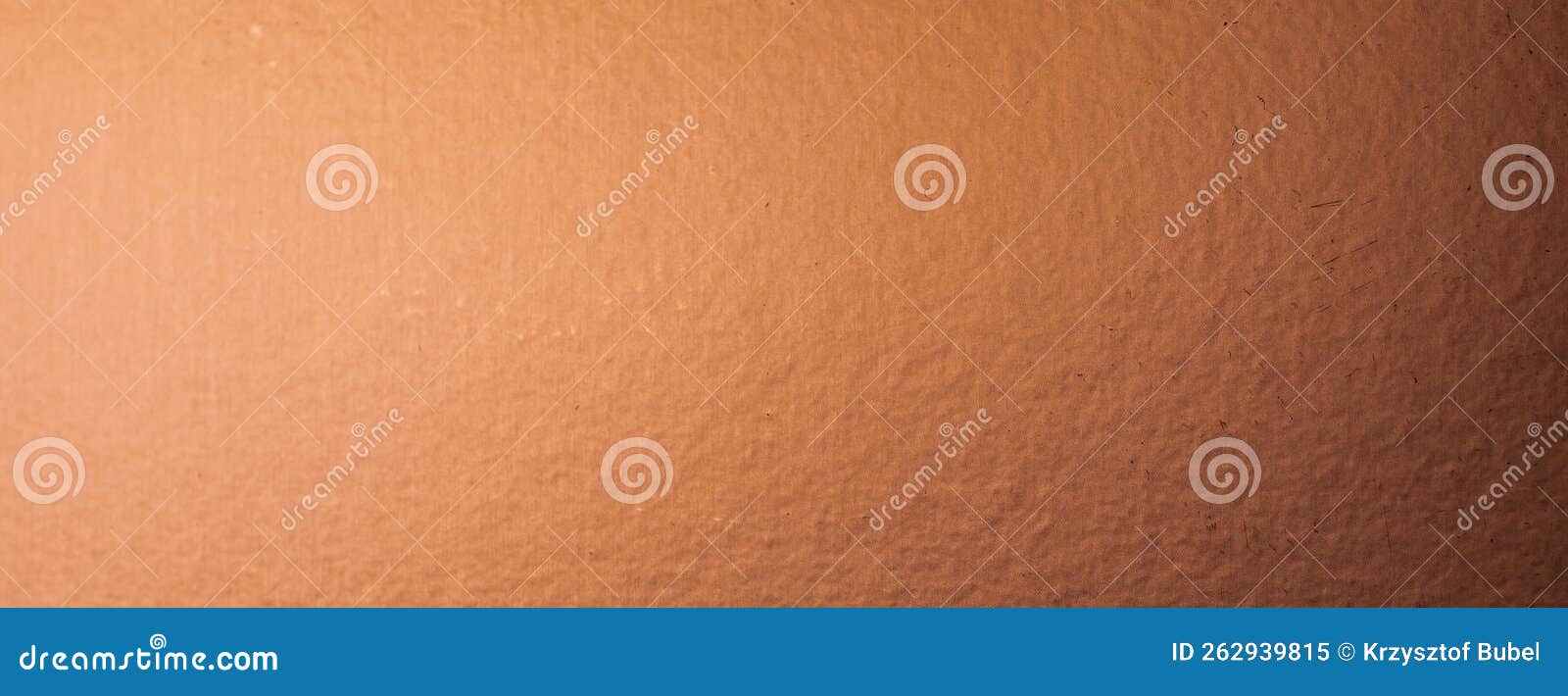 Sheet Metal Painted a Copper Color. Background or Texture Stock Image ...
