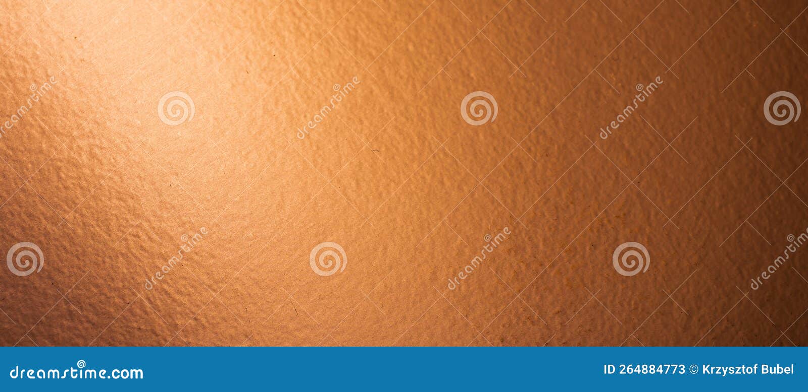 Sheet Metal Painted a Copper Color. Background or Texture Stock Image ...